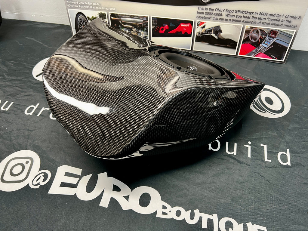 1st gen NSX Custom Footwell Subwoofer Box for a Single JL Audio 6W3 ...