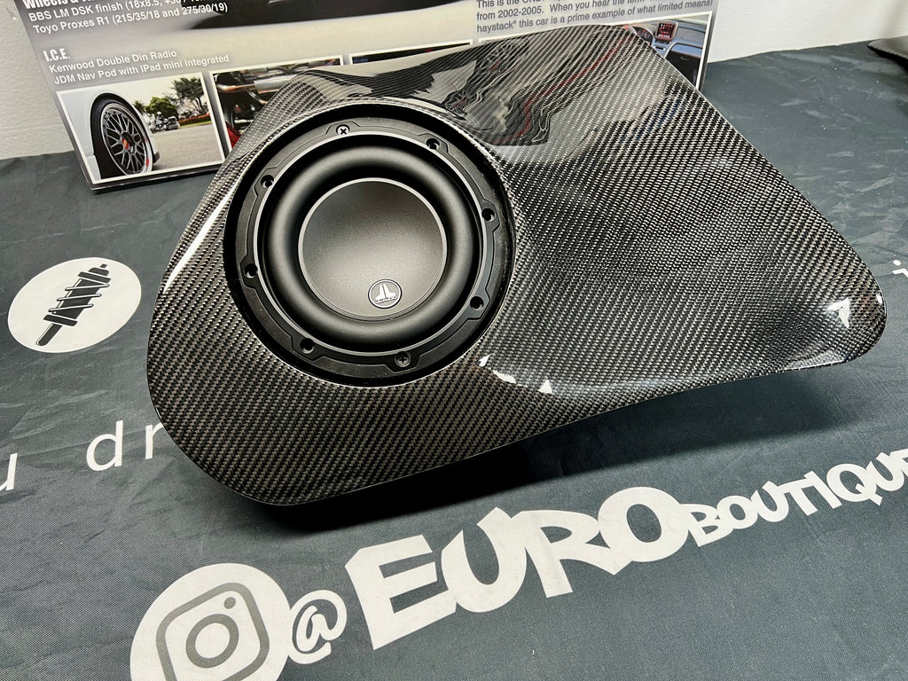1st gen NSX Custom Footwell Subwoofer Box for a Single JL Audio 6W3 ...