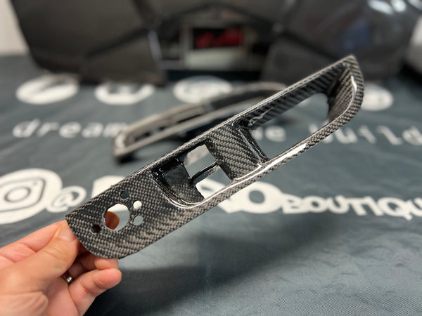 Audi R8 Carbon Fiber OEM Power Window Trim Replacements (pair ...