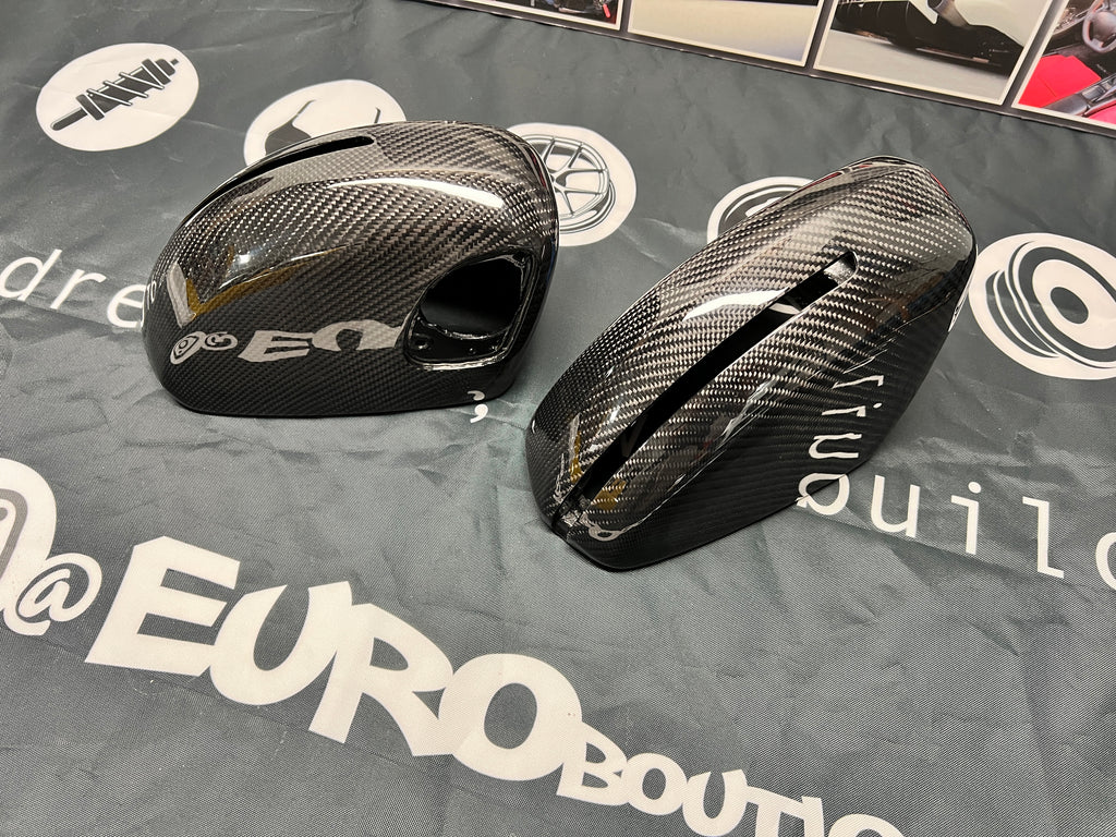 1st Gen Audi R8 Carbon Fiber OEM Side Mirror Housings (pair ...