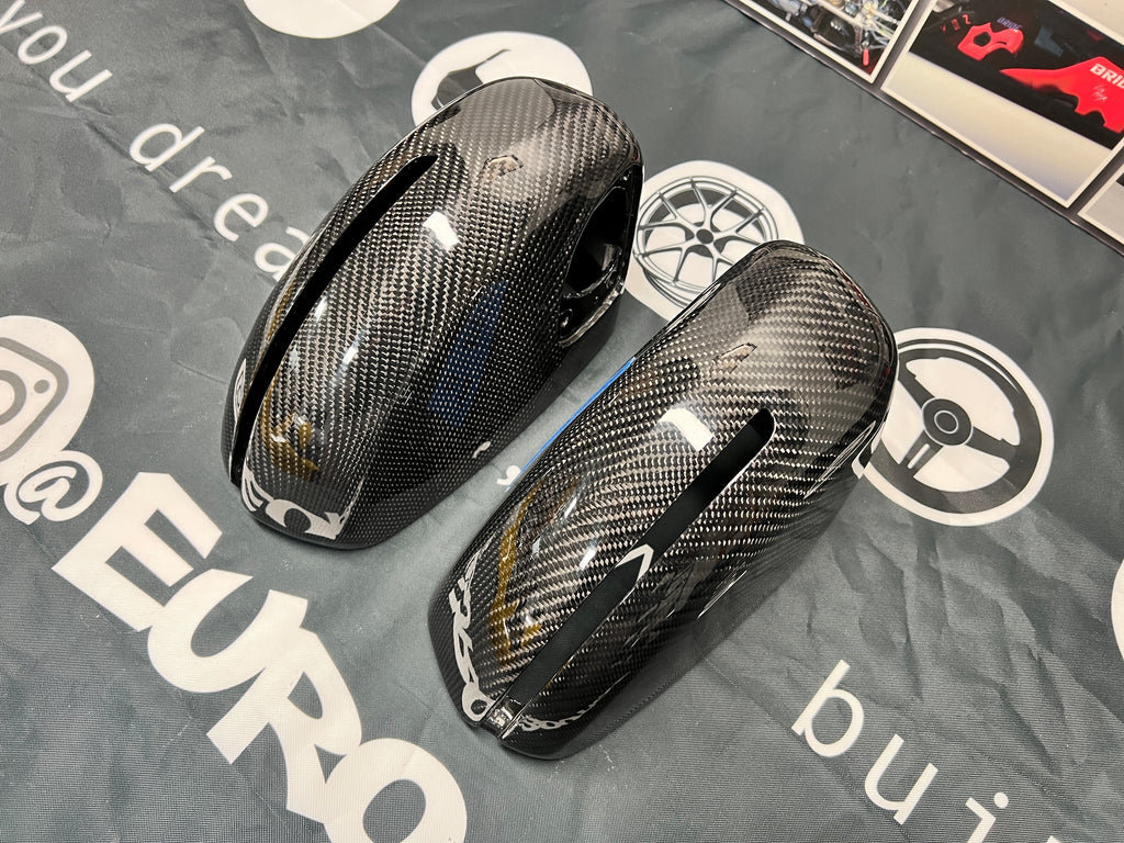 1st Gen Audi R8 Carbon Fiber OEM Side Mirror Housings (pair ...