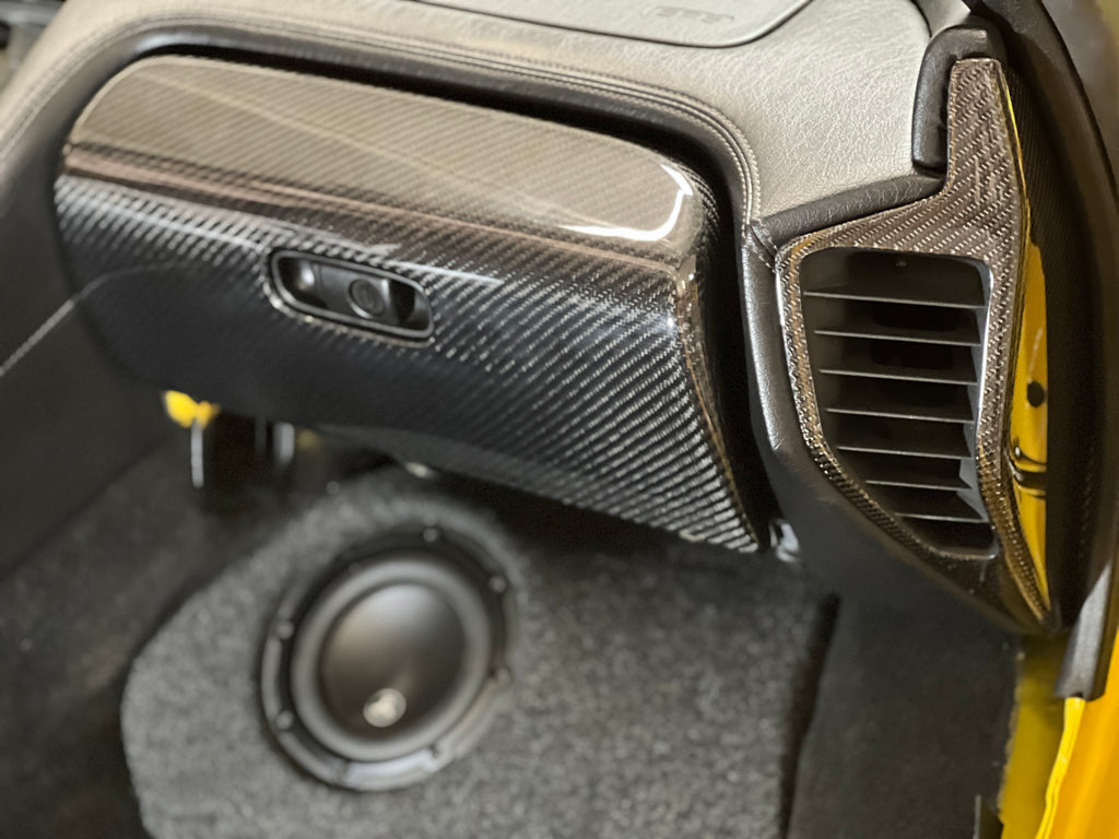 1st gen NSX Custom Footwell Subwoofer Box for a Single JL Audio 6W3 ...