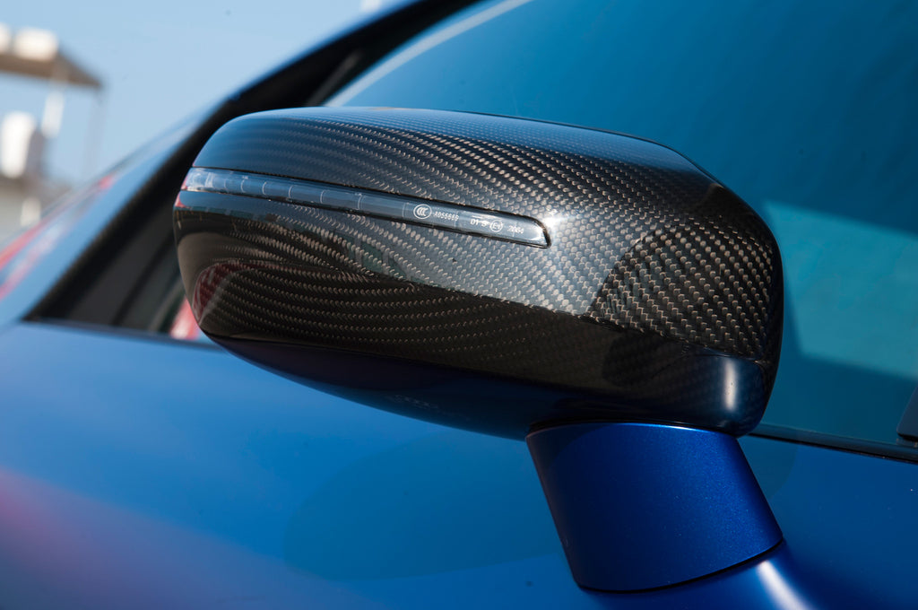 1st Gen Audi R8 Carbon Fiber OEM Side Mirror Housings (pair ...