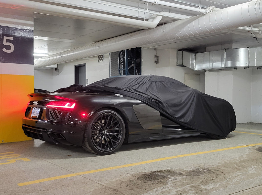 Audi R8 Gen2 Spyder Convertible Carbon Fiber 3-Piece Trunk Lip Spoiler ...