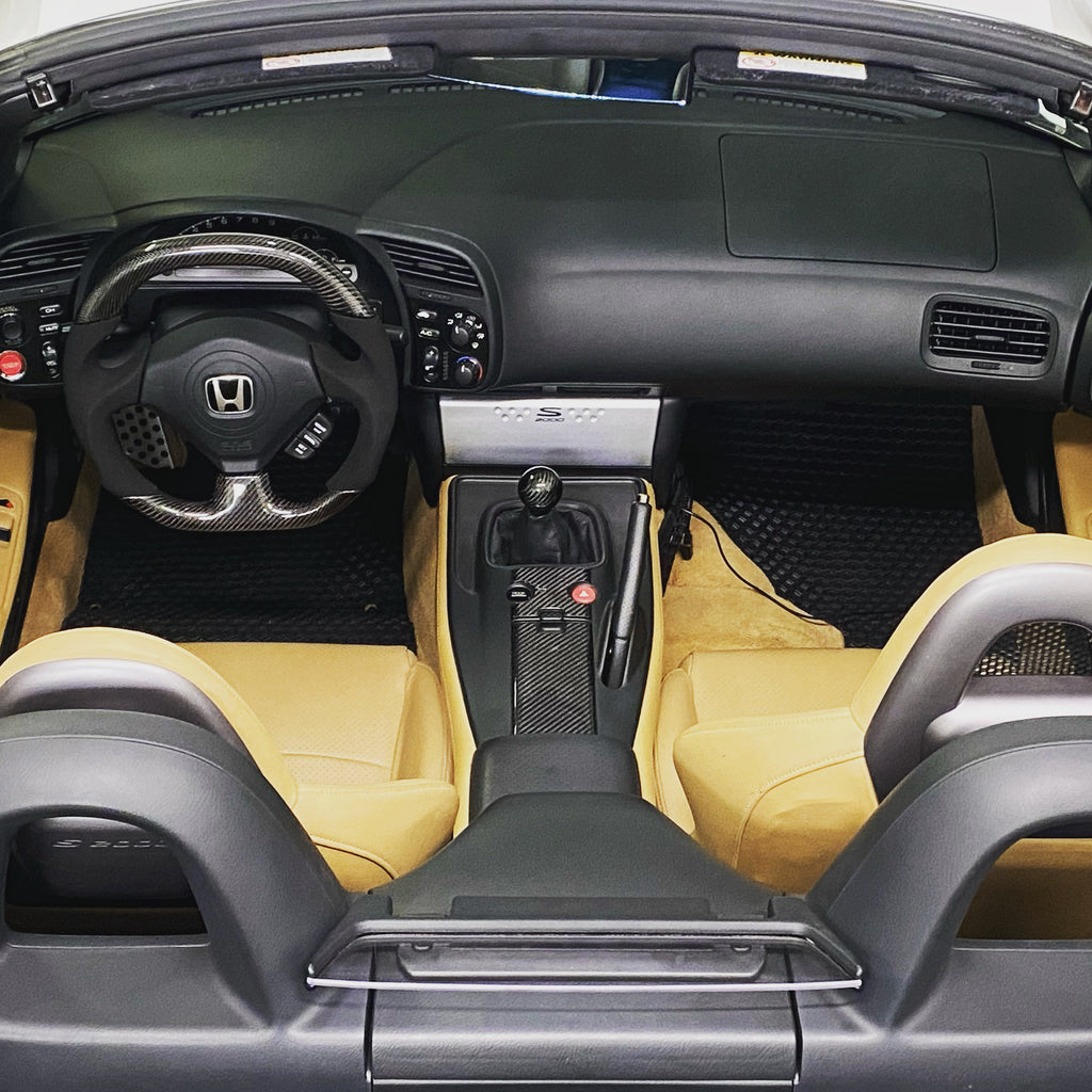 s2000 Flat Bottom Carbon Fiber Steering Wheel – EuroBoutique.us