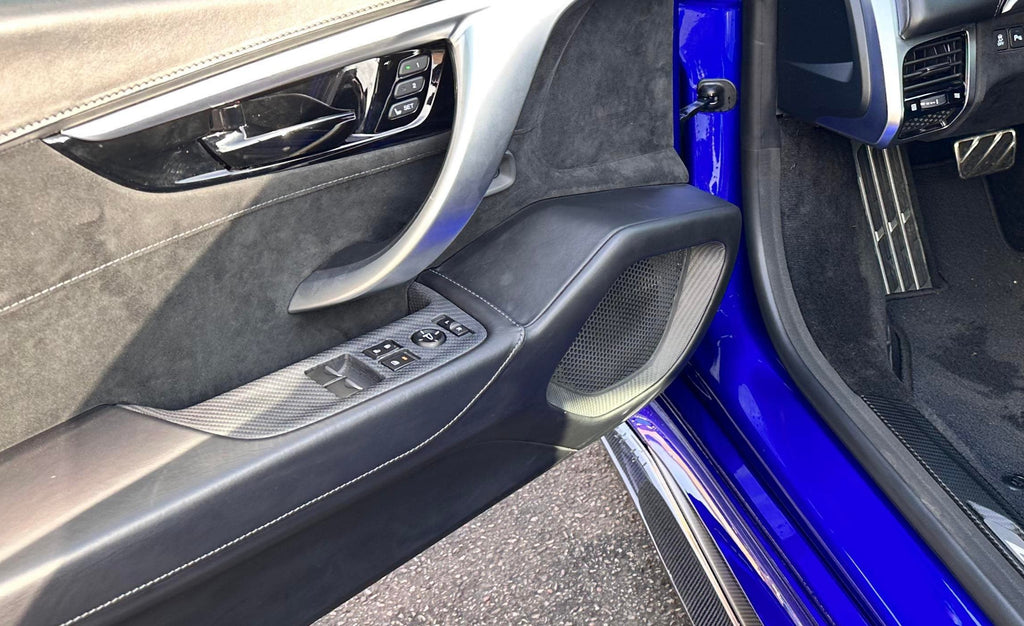 2017-2022 NC1 NSX Carbon Fiber Interior Power Window Trims (Pair ...