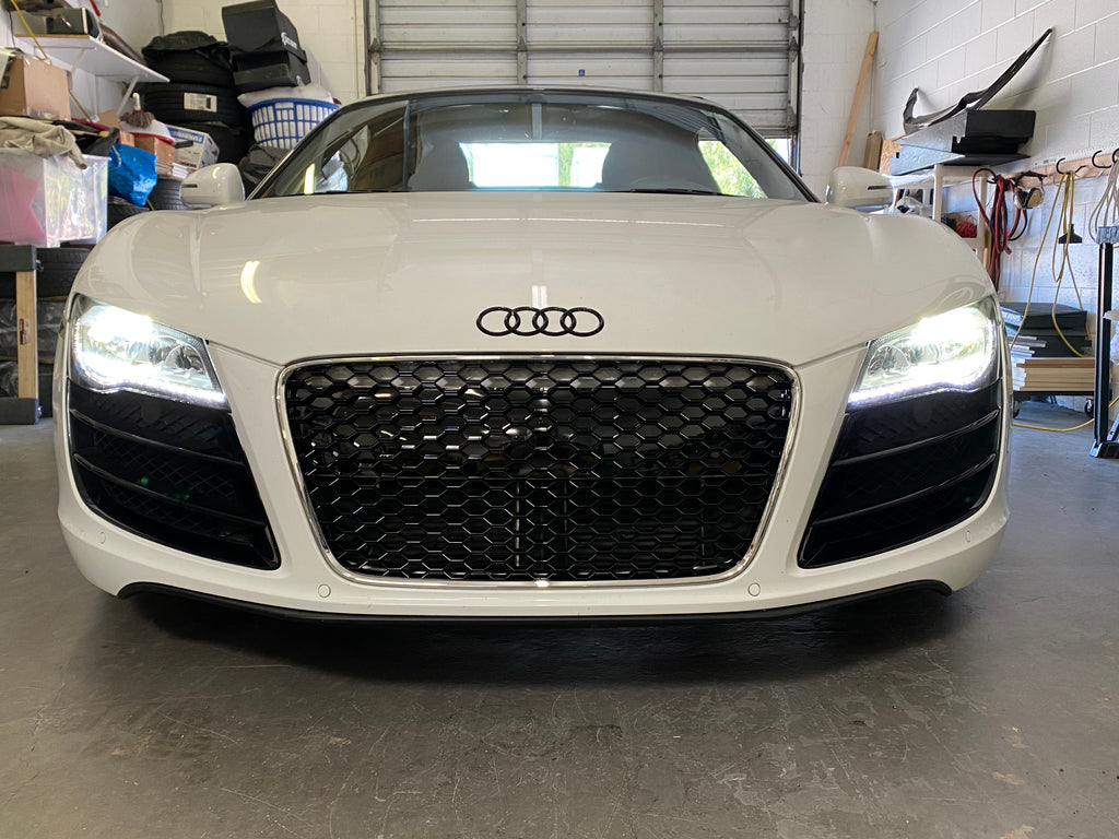 Audi R8 RS style Black Mesh Grill (Front) – EuroBoutique.us