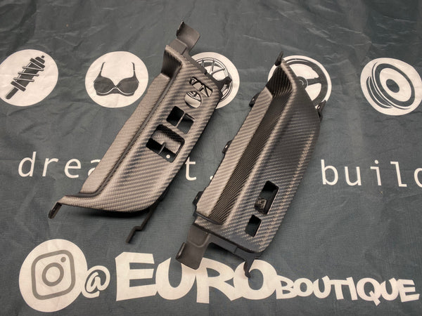 2017-2022 NC1 NSX Carbon Fiber Interior Power Window Trims (Pair ...