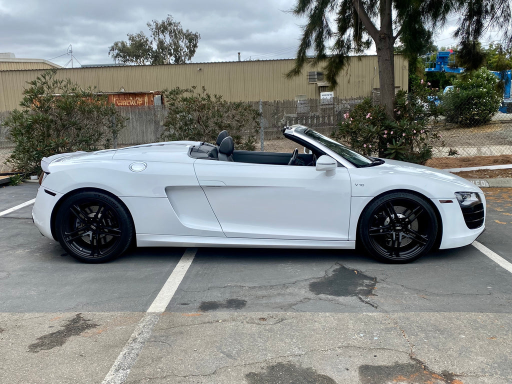 Audi R8 Gen-1 Carbon Fiber 3-Piece Duckbill Trunk Lip Spoiler for SPYD ...