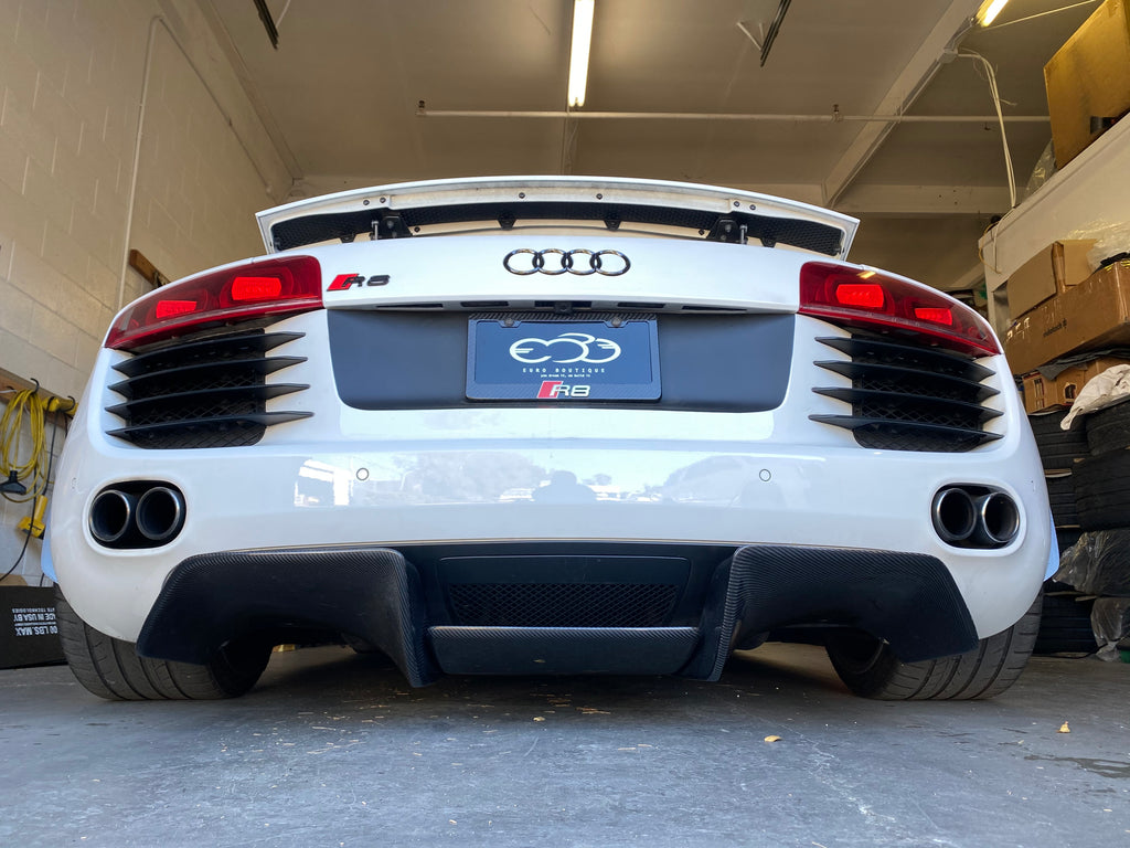 Audi R8 Carbon Fiber Rear Diffuser for V8 – EuroBoutique.us