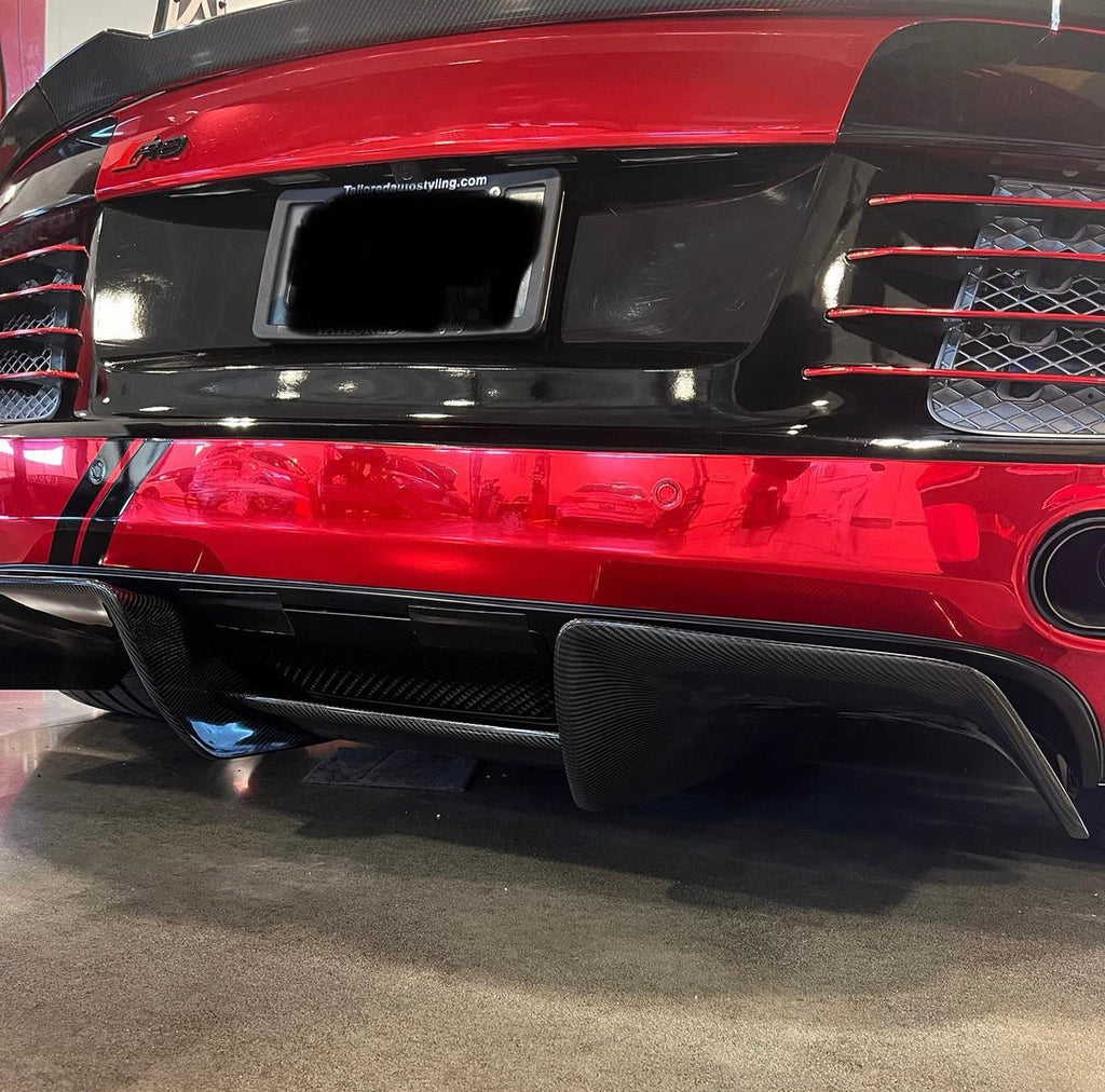 Audi R8 Carbon Fiber Rear Diffuser for V8 – EuroBoutique.us