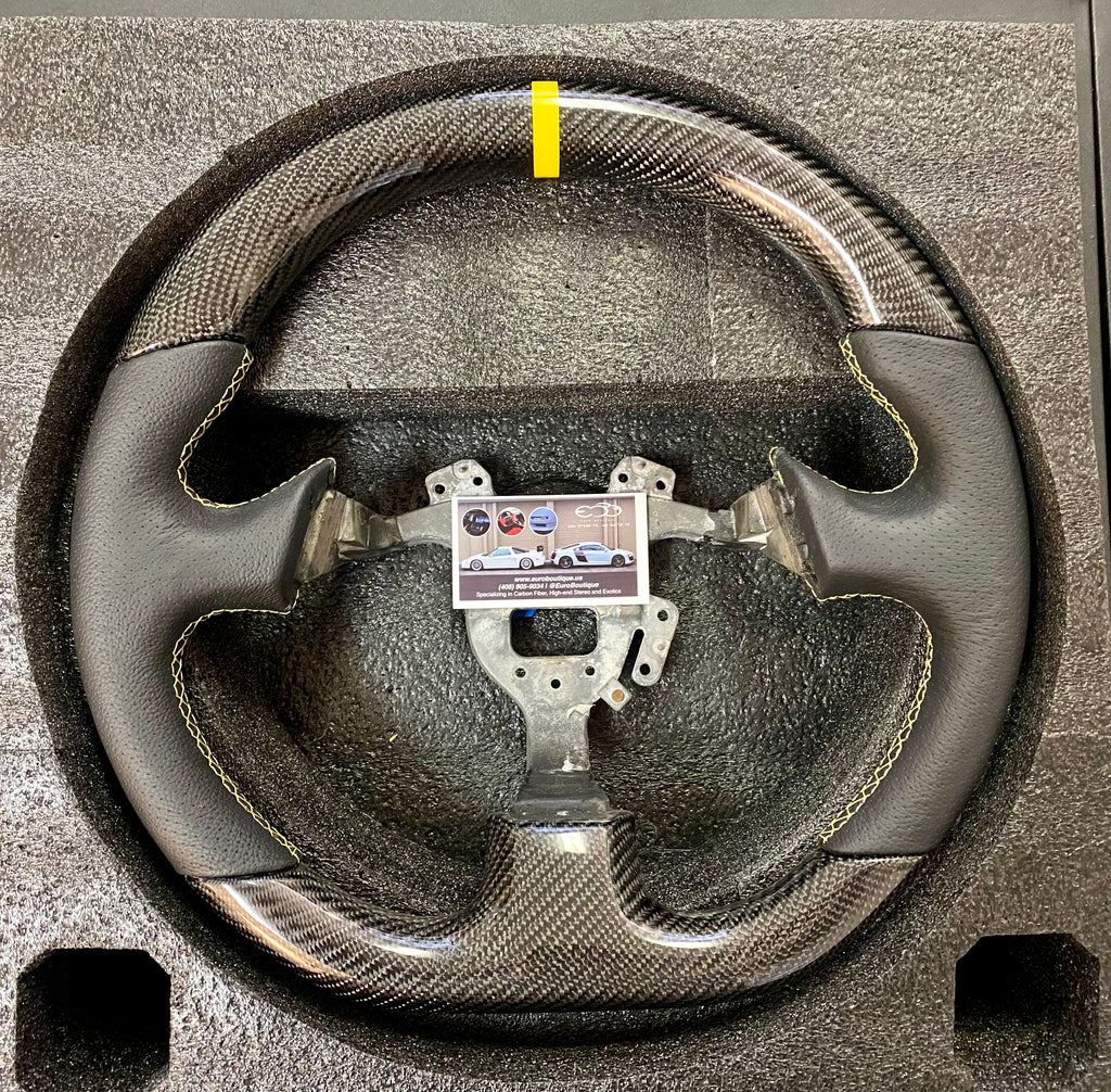s2000 Flat Bottom Carbon Fiber Steering Wheel – EuroBoutique.us