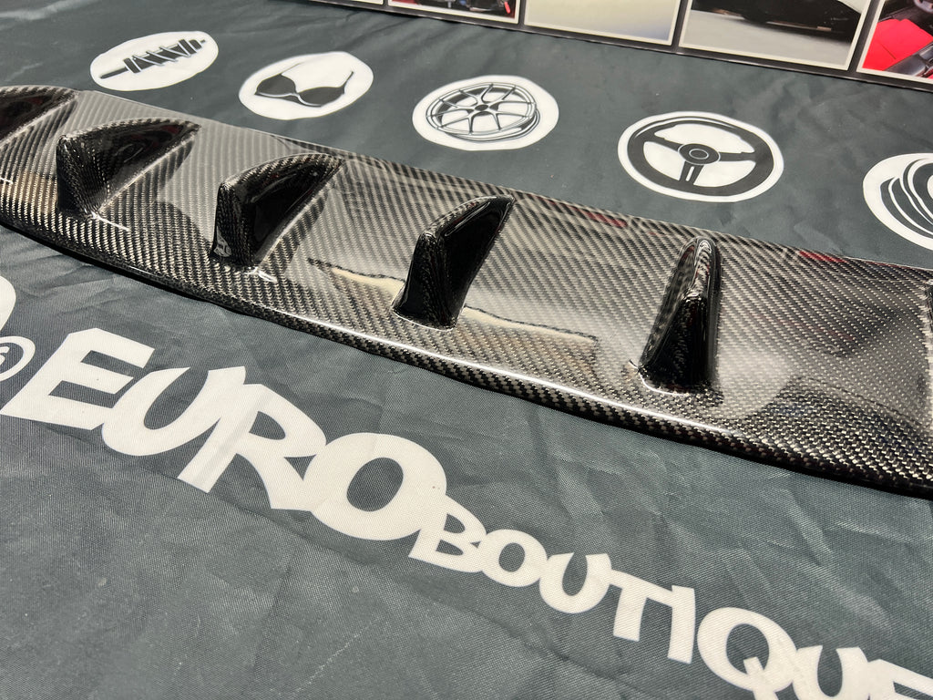 Carbon Fiber 7-fin Rear Custom Diffuser – EuroBoutique.us
