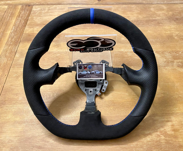 s2000 Flat Bottom Sport Leather / Alcantara Steering Wheel ...
