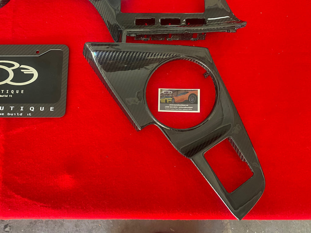Toyota MKIV Supra 4-piece Bespoke 100% Carbon Fiber Dash Panel Kit for ...