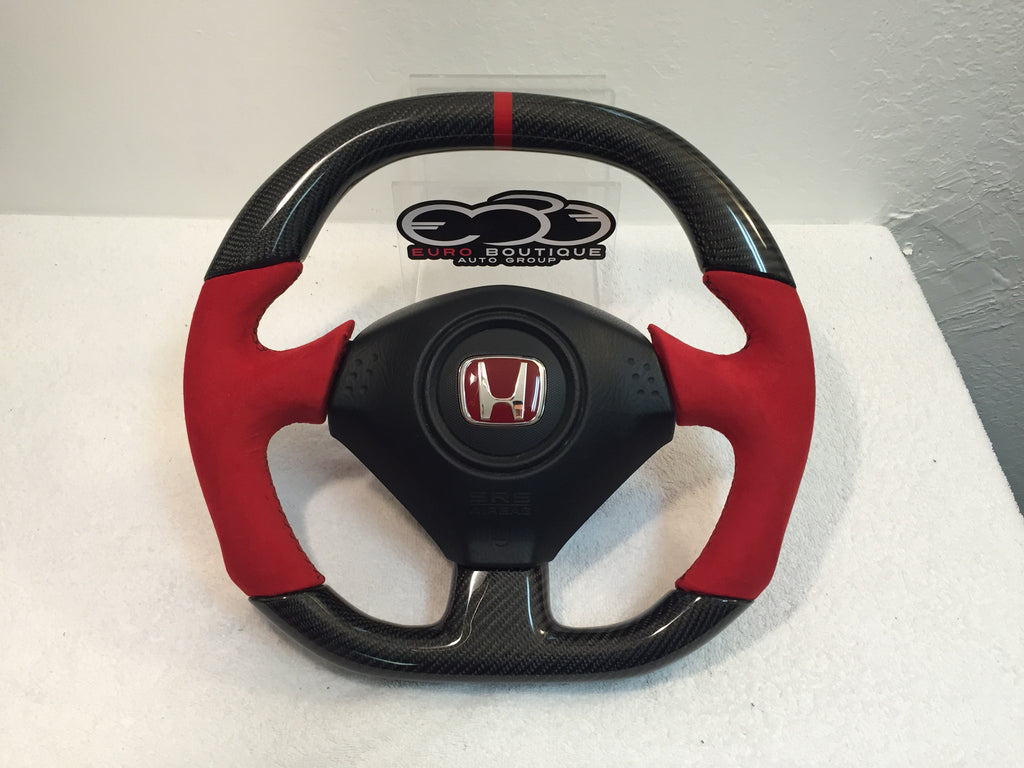 s2000 Flat Bottom Carbon Fiber Steering Wheel – EuroBoutique.us